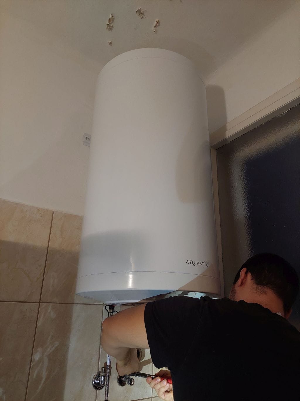 Hajdu 120 literes Aquastic bojler - Villanybojler Csere