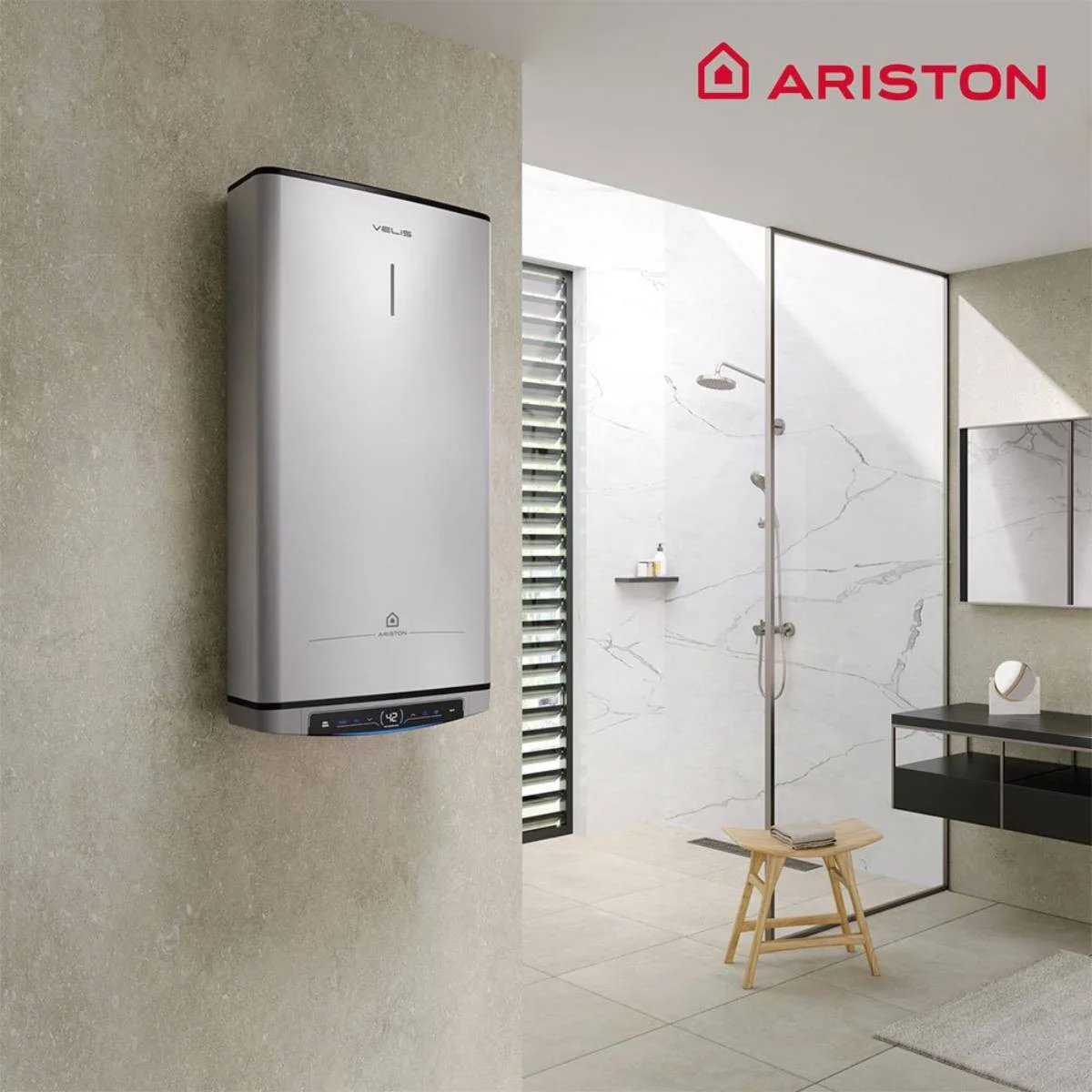 Ariston Velis Tech WiFi 100 vízmelegítő - Villanybojler Csere